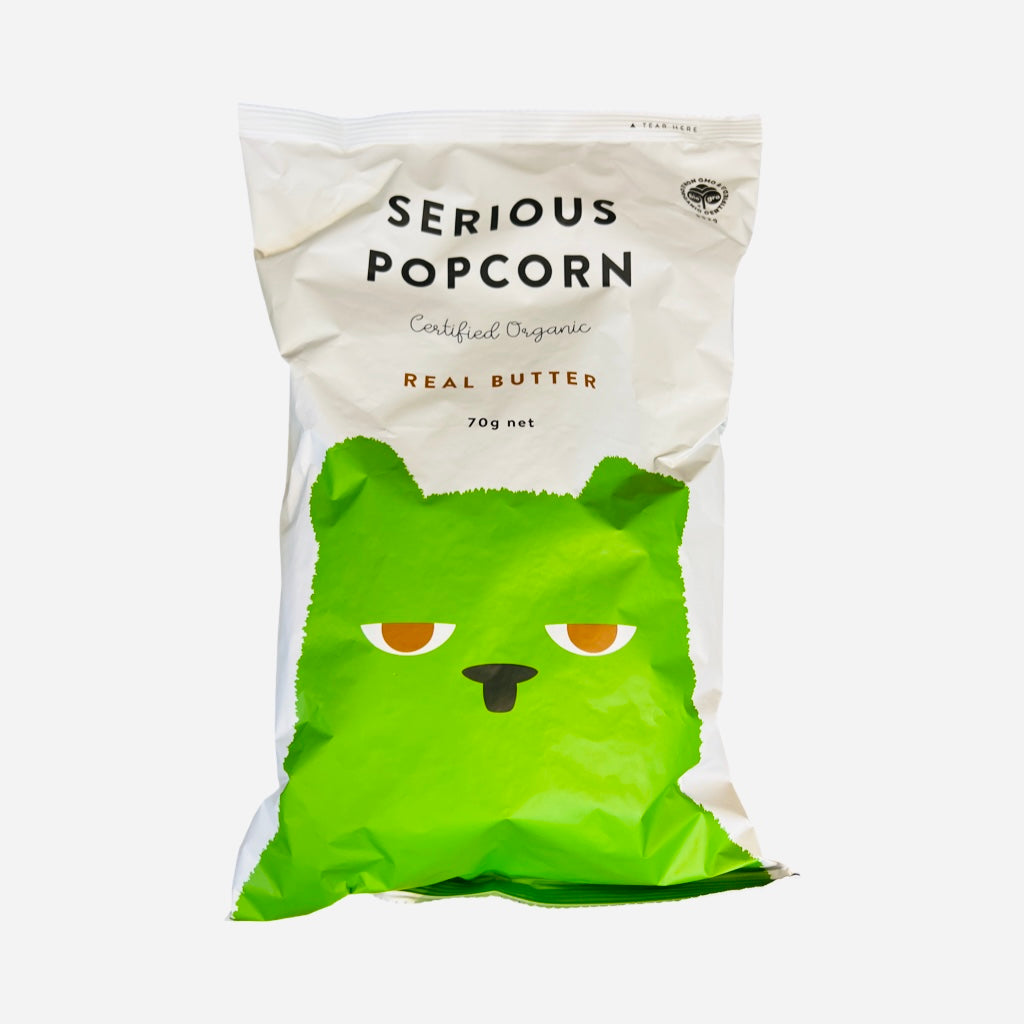 Serious Popcorn Real Butter 70g | Dunn & Walton