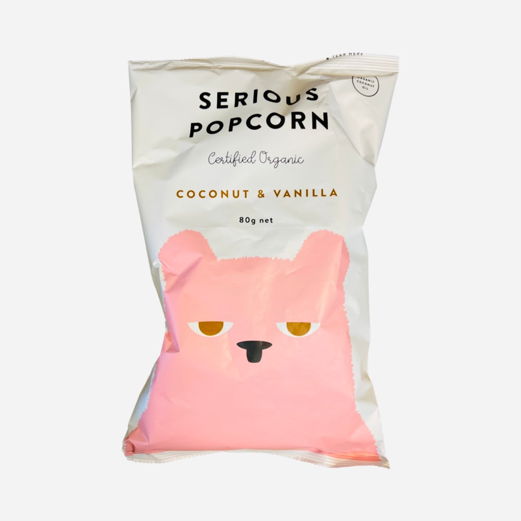 Serious Popcorn Vanilla 80g | Dunn & Walton