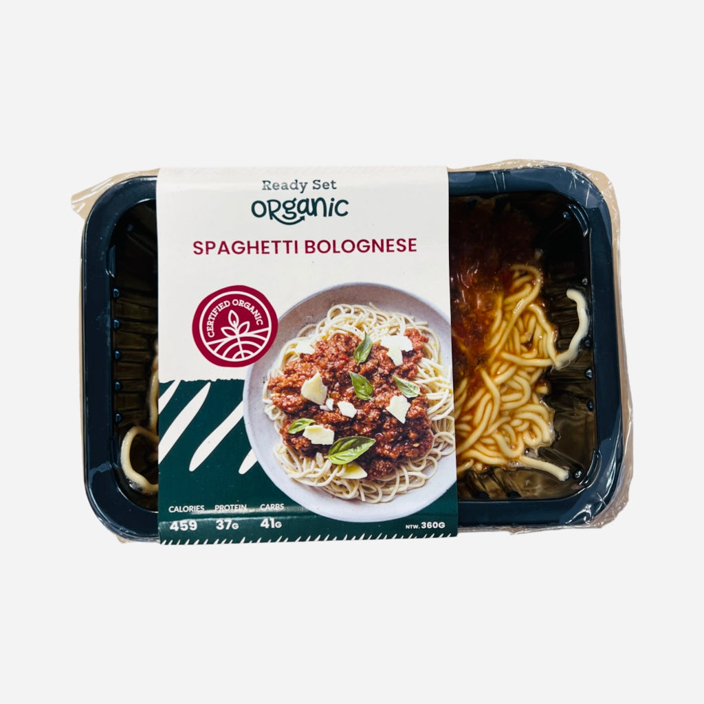 Ready Set Organic Spaghetti Bolognese 360g | Dunn & Walton