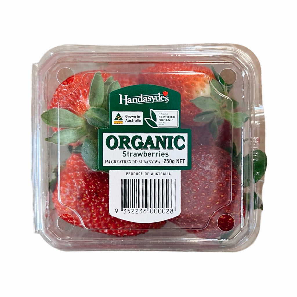 Strawberry Punnet 250g | Dunn & Walton | Organic Food Perth