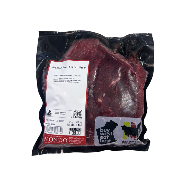 Mondo Beef Fillet Steak 400g | Dunn & Walton