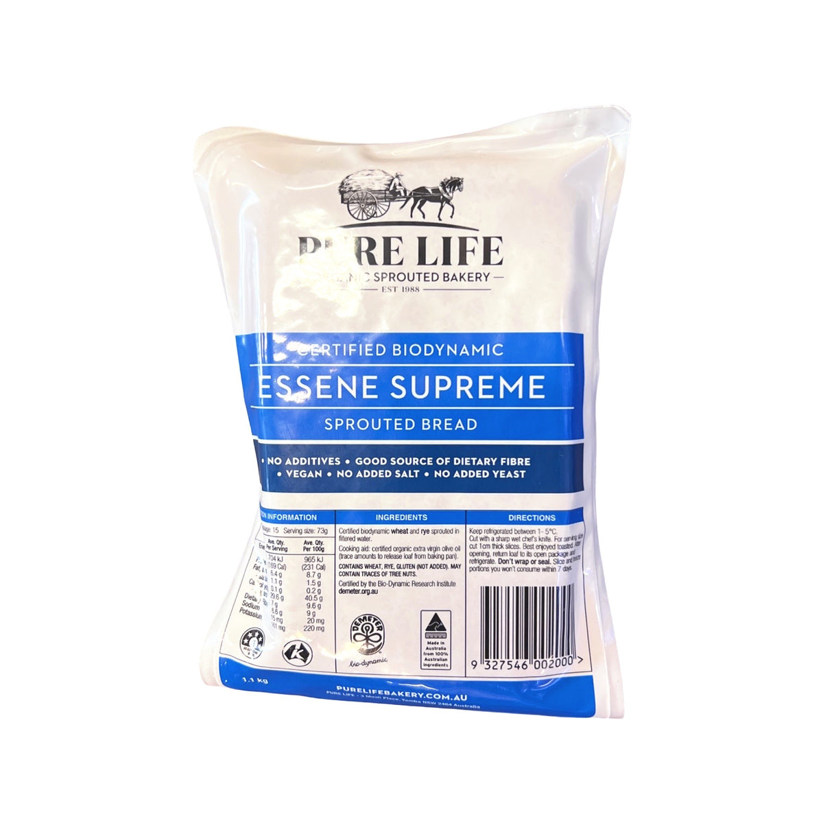 Pure Life Essene Supreme Sprouted Bread | Dunn & Walton